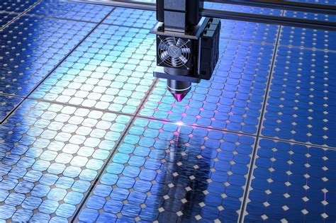 premium photo automation industry with 3d rendering robot assembly