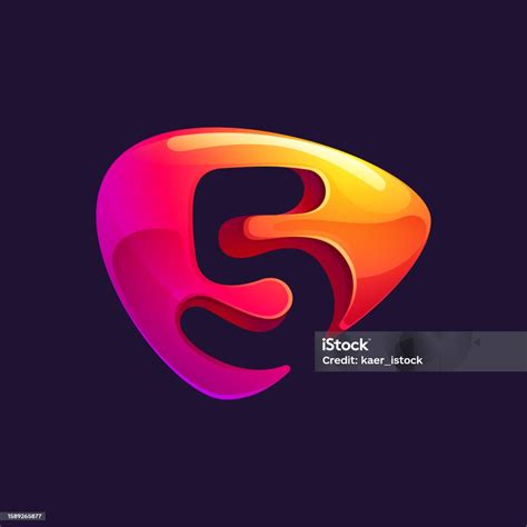 5 로고 다섯 번째는 삼각형 구 모양에서 잘라낸 것입니다 여러 가지 빛깔의 금속 화살표 아이콘 템플릿입니다 추상 벡터 디자인 요소입니다 3차원 형태에 대한 스톡 벡터 아트