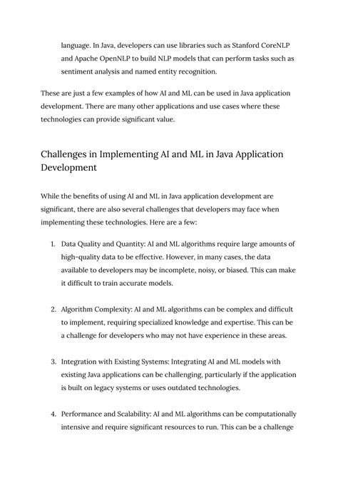 Ppt The Role Of Artificial Intelligence And Machine Learning In Java