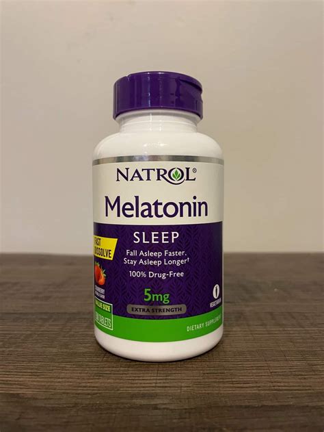 Natrol Melatonin Fast Dissolve Tablets Shopping Insider