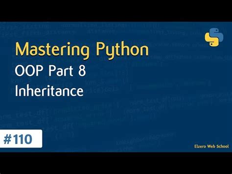 learn python in arabic 110 oop part 8 inheritance