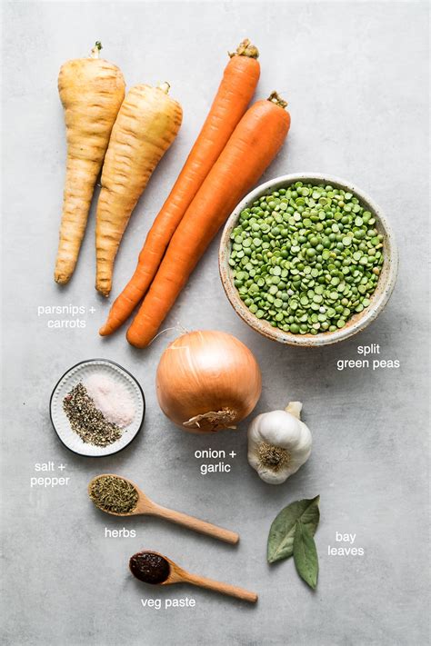 Parsnip Split Pea Soup Thick Hearty The Simple Veganista