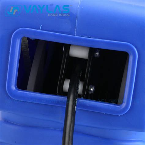 Vaylas 자동 10m 전기 케이블 릴 전원 공급 호스 릴 자동 개폐식 와이어 호스 텔레스코픽 케이블 드럼 저장 도구 도구 세트