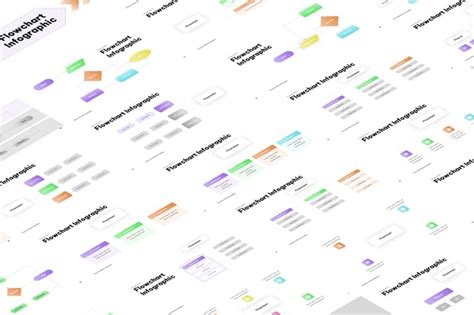 Flowchart Slide Powerpoint Incl Process Flow And Process Envato