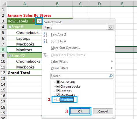 How To Hide And Unhide Values In Pivot Table Techbout