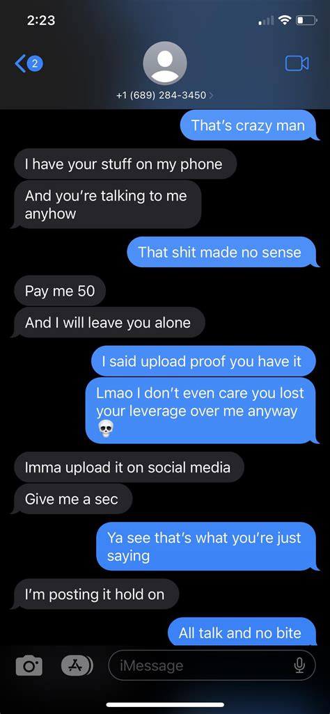 Bro Got Cooked Rsextortion