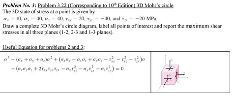 Solved Problem No 3 Problem 3 22 Corresponding To 10th