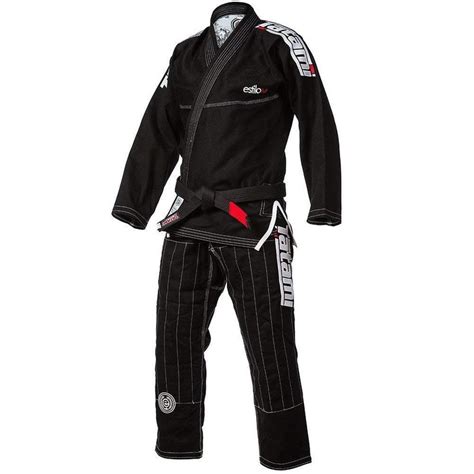 Tatami Estilo 50 Premier Bjj Gi Kimono Black White Fightwear Shop Europe