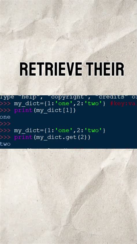 Day 1130 Python Dictionaries Pythonlearning Programming Shorts