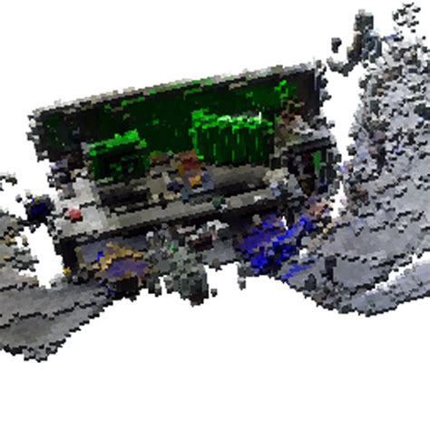 Octree Semantic Map Of F 3 Walking Halfsphere Sequence In Tum Rgb D