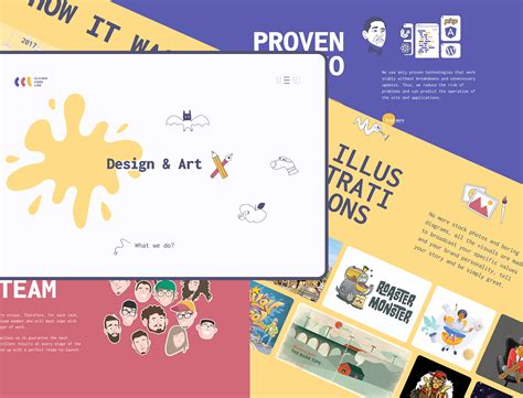 Clever Code Lab Site Design Behance