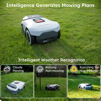 ANTHBOT Genie: Smart AI Robot Lawn Mower No Wire