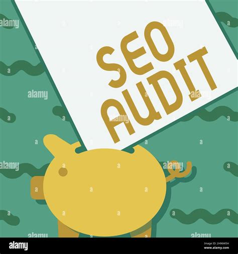 Text Sign Showing Seo Audit Concept Meaning Search Engine Optimization