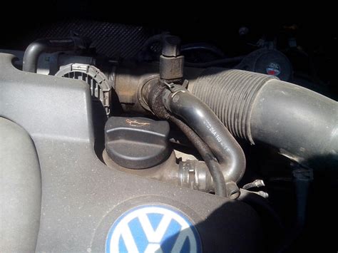 Промывка клапана ВКГ (вентиляция картерных газов) — Volkswagen Jetta IV ...