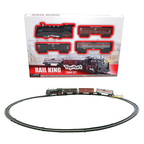 Rail King Simulation Classical Train Set W Track Battery Operated Toy