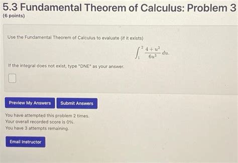 solved 5 3 fundamental theorem of calculus problem 3 6
