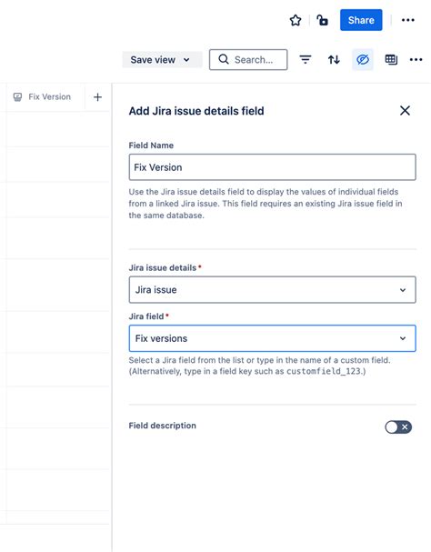 fix version jira issue details not pulling on da