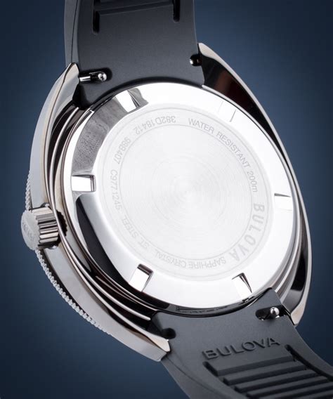 Bulova 98b407 Oceanographer Gmt Automatic Watch •