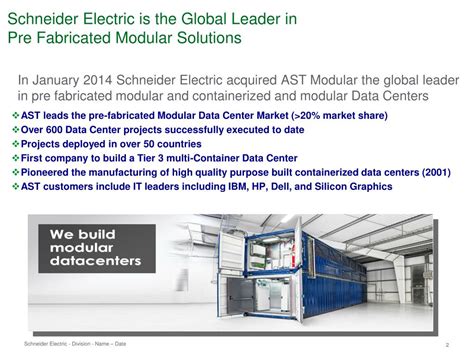 Ppt Schneider Electric Pre Fabricated Modular Data Center Overview