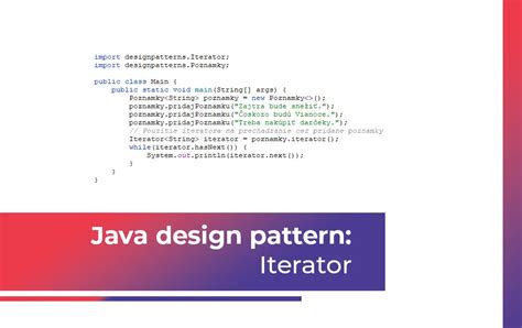 Návrhové Vzory Java Iterator Design Pattern Msgprogramatorsk