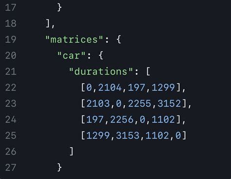 vehicle definitions how do the matrices work · issue 942 · vroom