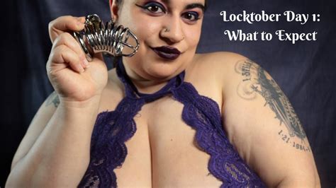 Locktober Day What To Expect Goddess Grandiose Fetish Lair Clips Sale