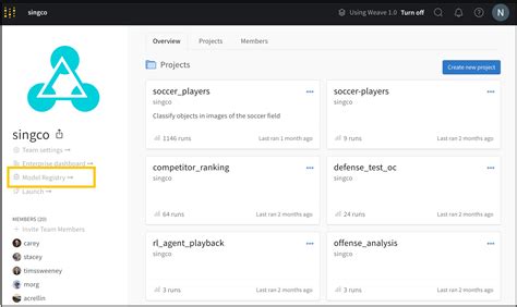 Link A Model Version Weights Biases Documentation