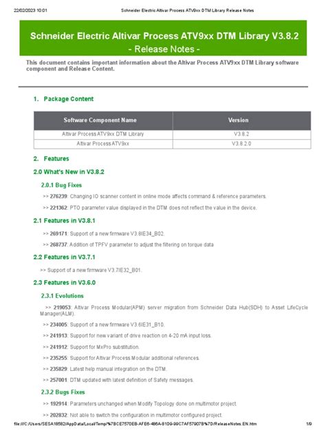 Schneider Electric Altivar Process Atv9xx Dtm Library V382