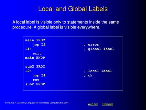 Ppt Assembly Language Powerpoint Presentation Free Download Id442443