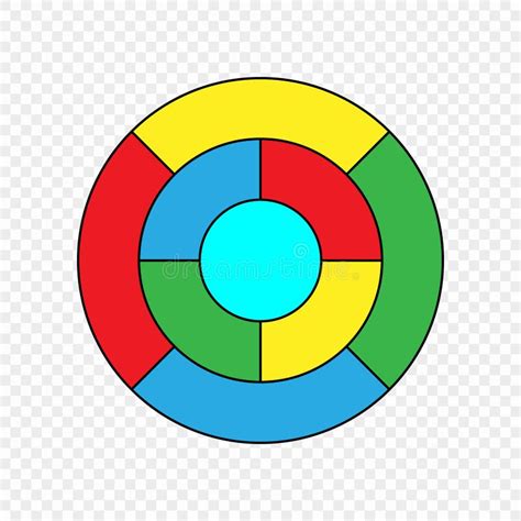 Colorful Circular Diagram Representing Five Color Theorem Concept Stock Vector Illustration Of Colorful Circular Diagram Representing Five Color Theorem Concept Stock Vector Illustration Of