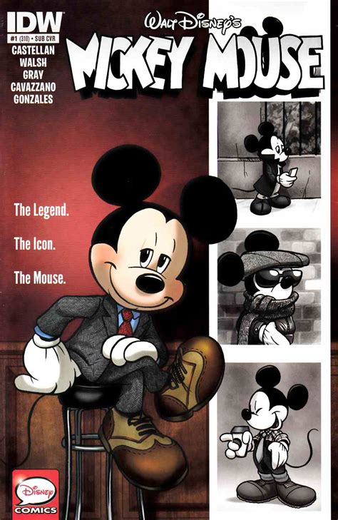 Mickey Mouse 1 Subscription Cover [idw Comic] Online Store