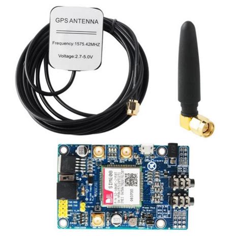 SIM808 GSM GPRS GPS Module With Antenna By W11STOP Made In Pakistan