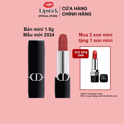 Son Dior Mini Rouge Dior Couture Color Lipstick Velvet 1 5g Mẫu Mới
