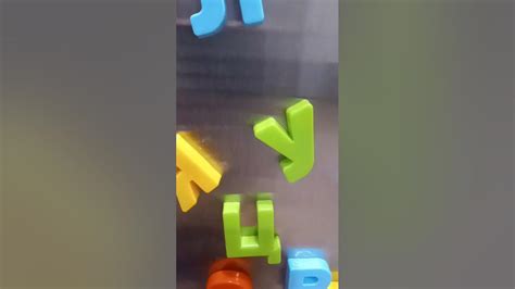 Russian Alphabet magnets 2 - YouTube