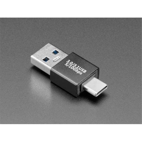 Buy Adafruit USB A Plug To USB C Plug Adapter In India Fab To Lab