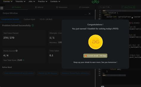 Nishant Pandey On Linkedin Geekstreak2024 Geeksforgeeks Potd