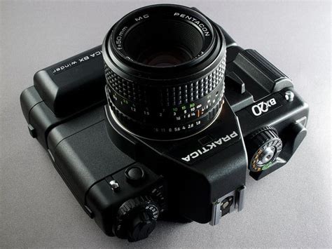 Praktica BX20 with BX Winder Camera