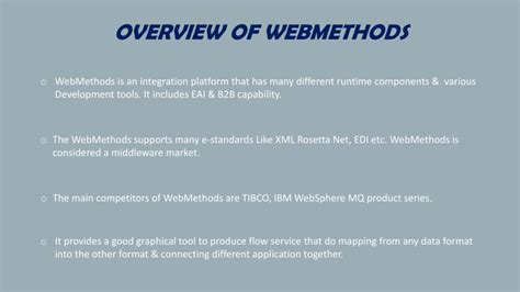 Ppt Webmethods Training Powerpoint
