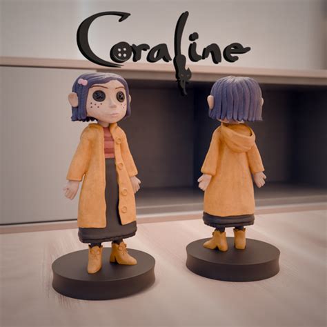 👾 Coraline・ Stl File For 3d Printing・cults