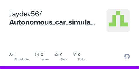 github jaydev56 autonomous car simulation