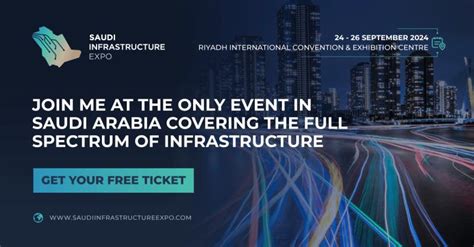 Zeeshan Hussain On Linkedin I Have Registered To Attend Saudi Infrastructure Expo Register For