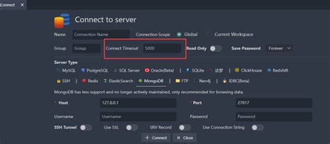 BUG Connect Timeout Issue Cweijan Vscode Database Client GitHub
