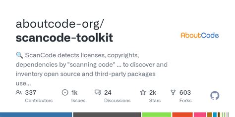 github aboutcode org scancode toolkit mag scancode detects licenses copyrights