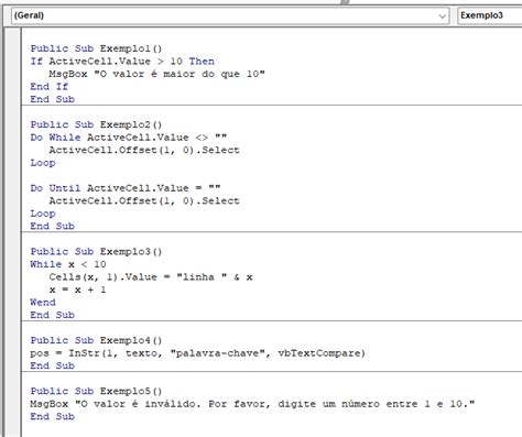 Como Criar Código Vba Com Chatgpt 5 Exemplos De Códigos