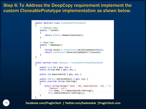 Sql Server Net And C Video Tutorial Prototype Design Pattern