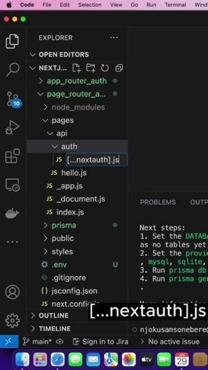 Nextjs Page Router Authentication Nextauth Javascript Tutorials