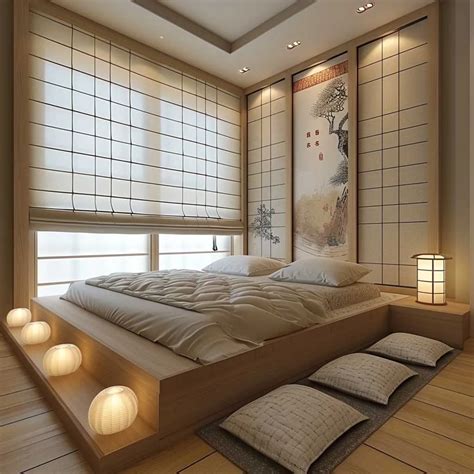 Japanese Style Interior Design Bedroom