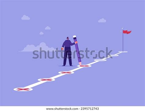Project Tracking Goal Tracker Task Completion Stock Vector Royalty Free 2395712743 Shutterstock