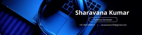 Sharavana Kumar A Full Stack Developer Mern And Javaspring Boot Expert 800 Leetcode Max