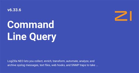 Command Line Query V634